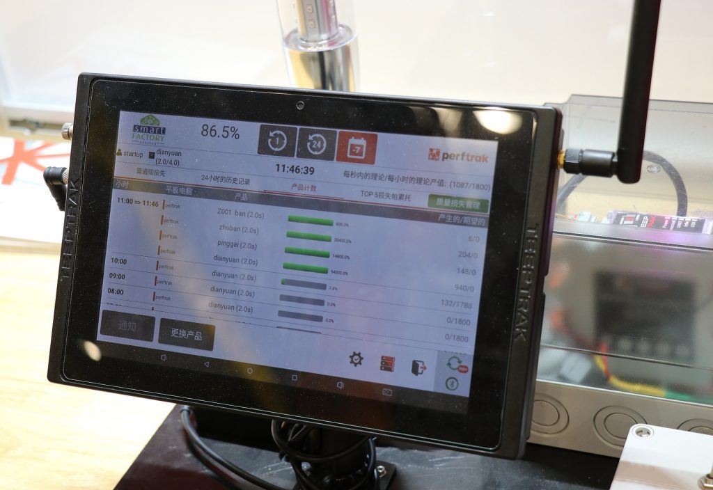 Cycle Time Monitoring - Smart Factory Kunshan